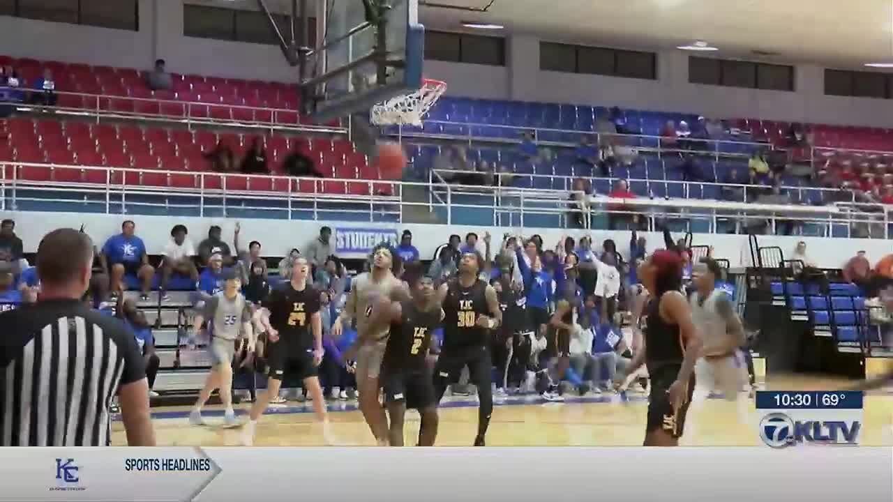 Kilgore basketball defeats TJC 97-74 in 7th-straight win - YouTube