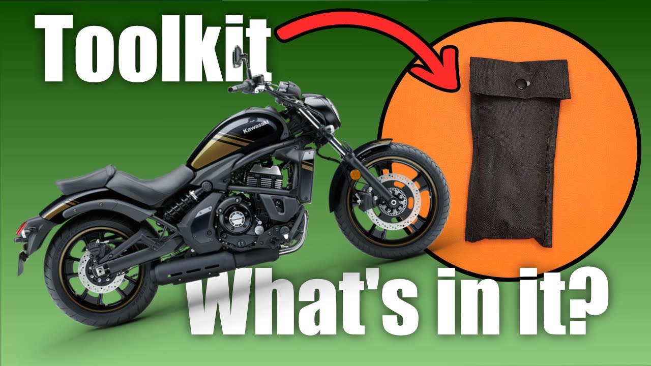 What's In The Kawasaki Vulcan S Toolkit - YouTube
