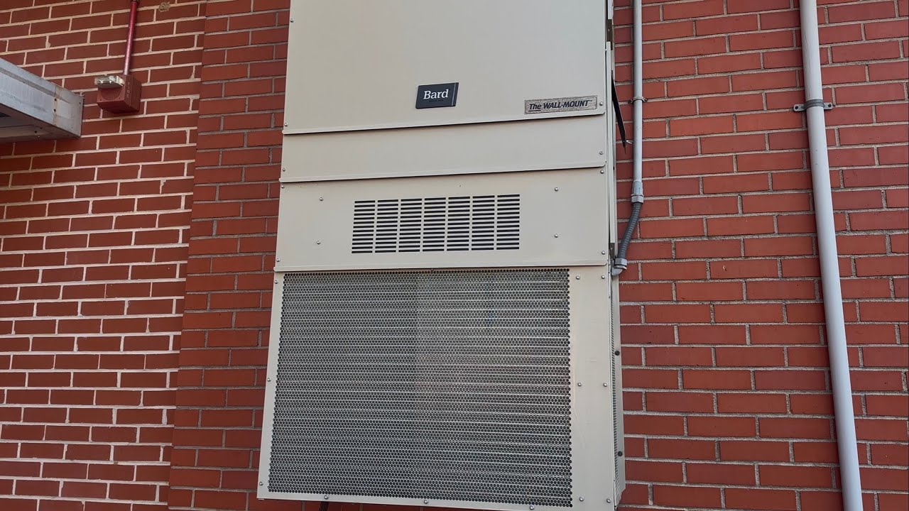 2019 3 Ton Bard Wall Hung Heat Pump | Full Defrost Cycle w/ Steam - YouTube