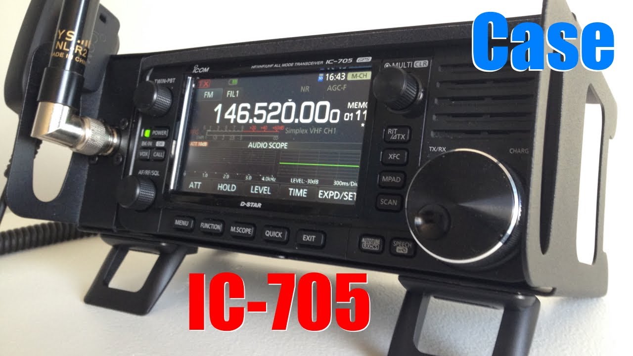 IC-705 Protective Case - YouTube