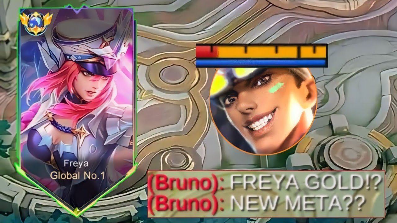HOW TO DESTROY BRUNO IN GOLD LANE USING FREYA??! ( MUST WATCH ) FREYA ...