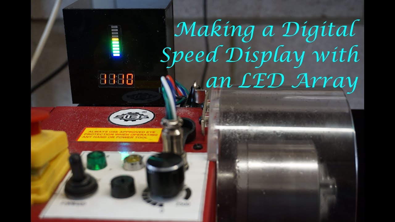 #MT17 - Making a Digital Speed Display with an LED array for Sieg mill ...
