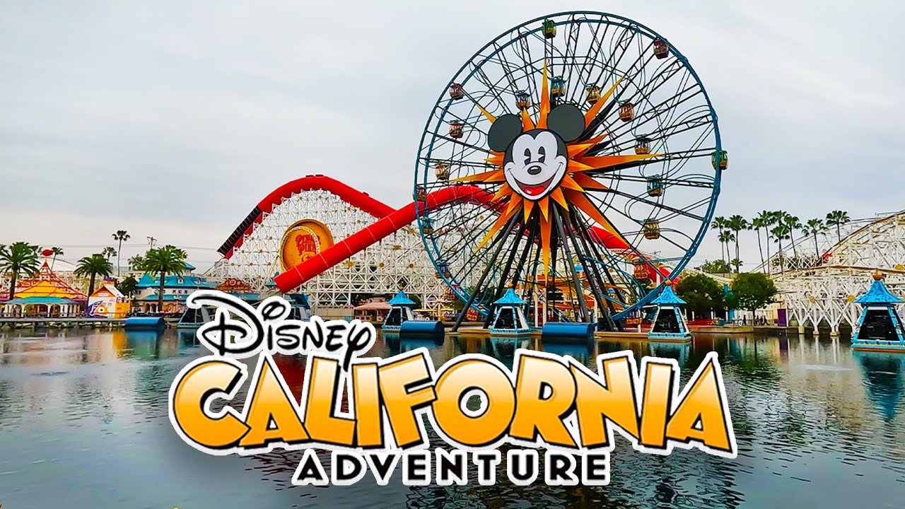Early Morning at DCA - Walkthrough & Rides at Disney California ...