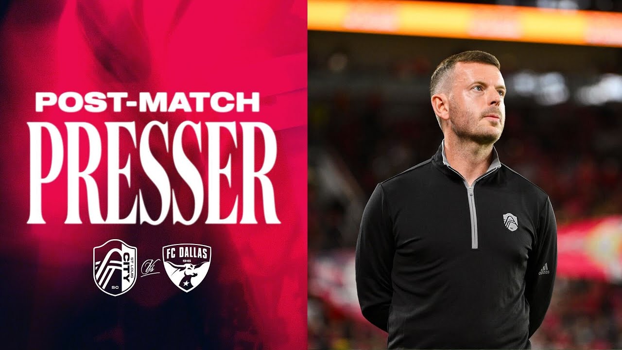 Critchley, Pompeu and Wallem Post-Match Presser | St. Louis CITY SC vs ...