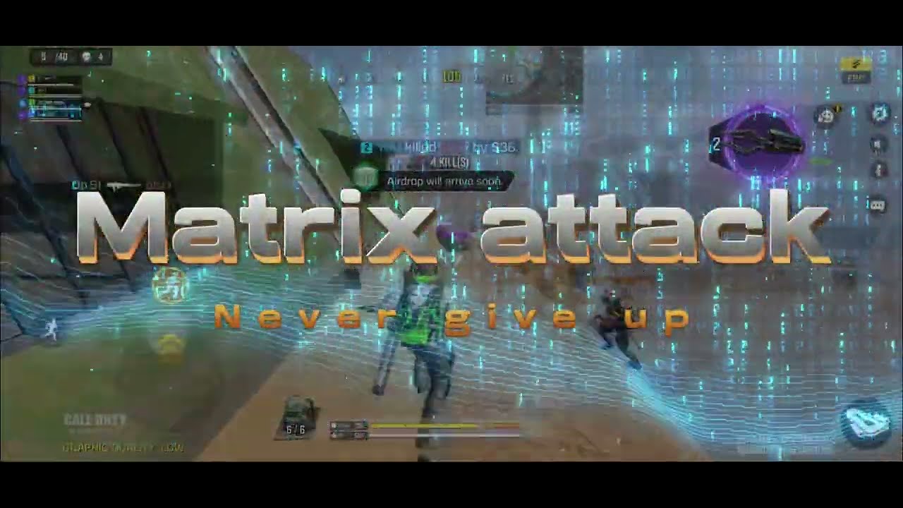 Matrix attack in Call of duty Mobile - YouTube