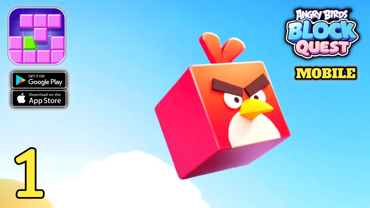 Angry Birds Block Quest - Level 1 to 20 - Gameplay (Android,IOS) Part 1 ...