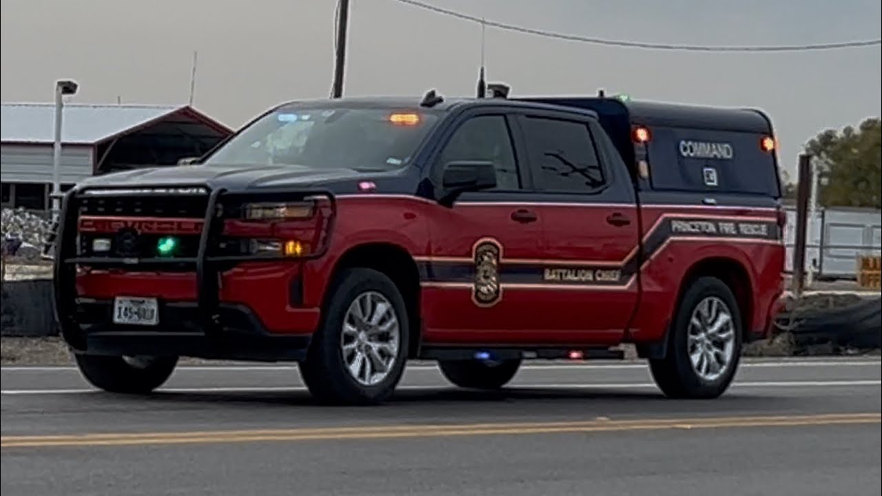 Princeton Fire Rescue Battalion 1 Responding (POWER CALL) - YouTube