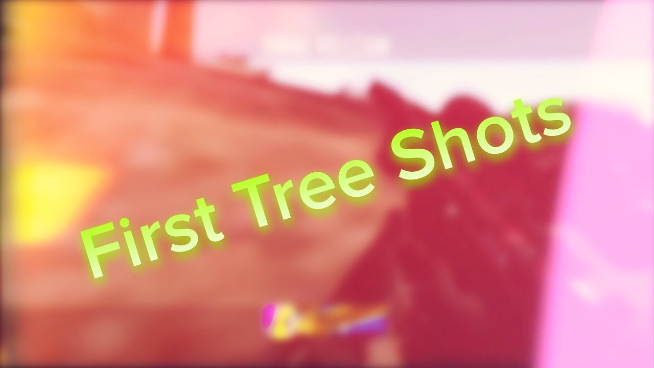 I finally hit a tree shot! (2 Shots) - YouTube