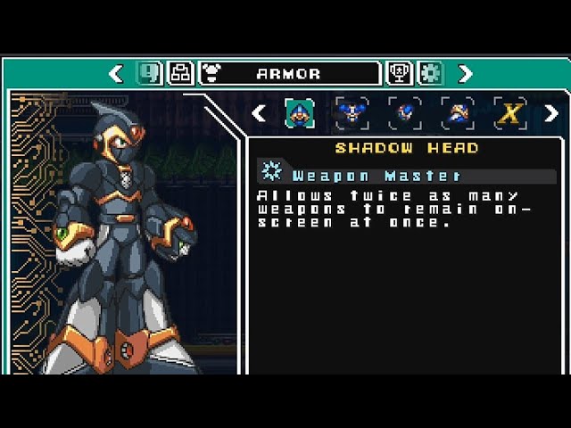 Megaman X Shadow Rustning Jag Designade Min Egen Rustningskoncept För