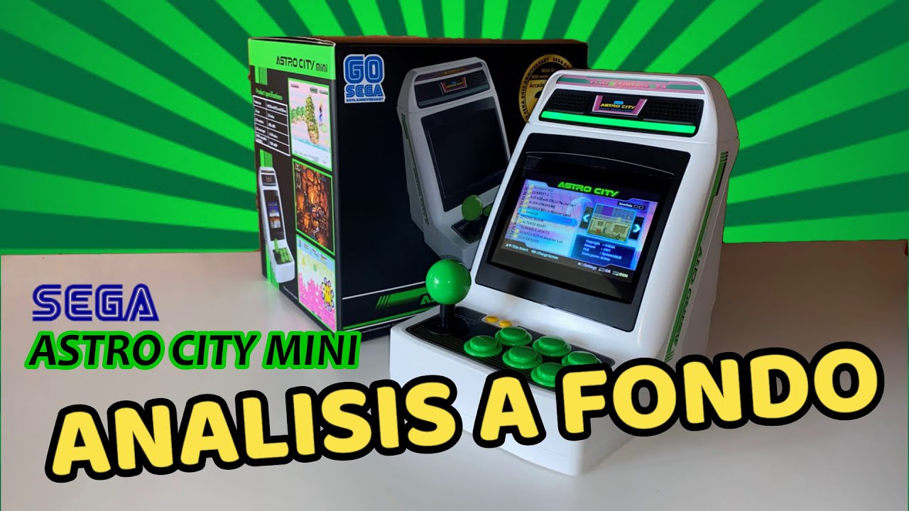 SEGA Astro City Mini ANALISIS A FONDO !!! - YouTube