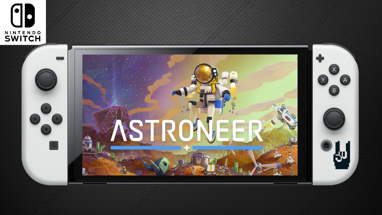 Astroneer Nintendo Switch OLED Handheld Gameplay - YouTube