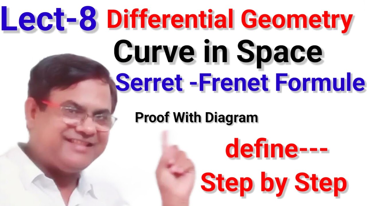 SERRET -FRENET FORMULE | Serret Frenet Formula | Curve Space ...