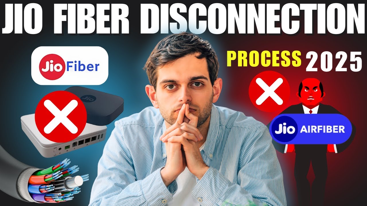 Jio Fiber & Air Fiber Disconnection Process |Jio Fiber Connection Kaise ...