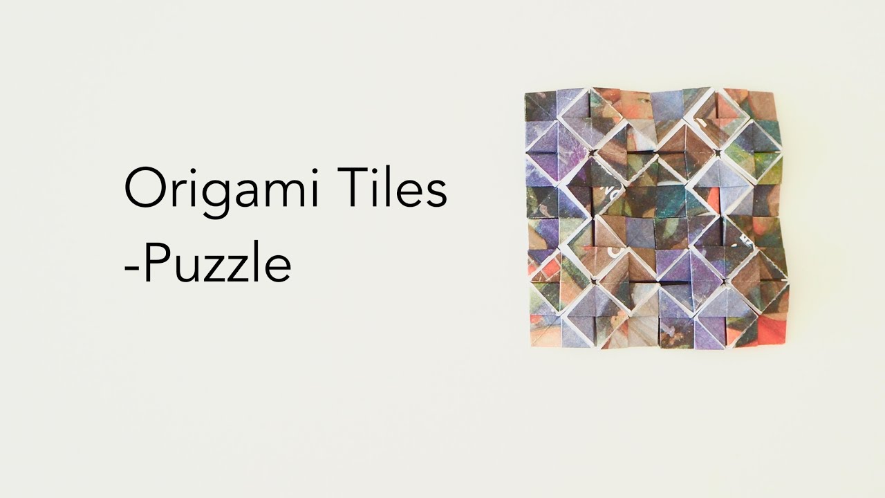 Origami Tiles - Puzzle - YouTube