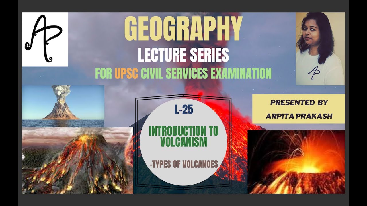 L25-Volcanoes and it's types, Concept of Volcanism [Geography for UPSC ...