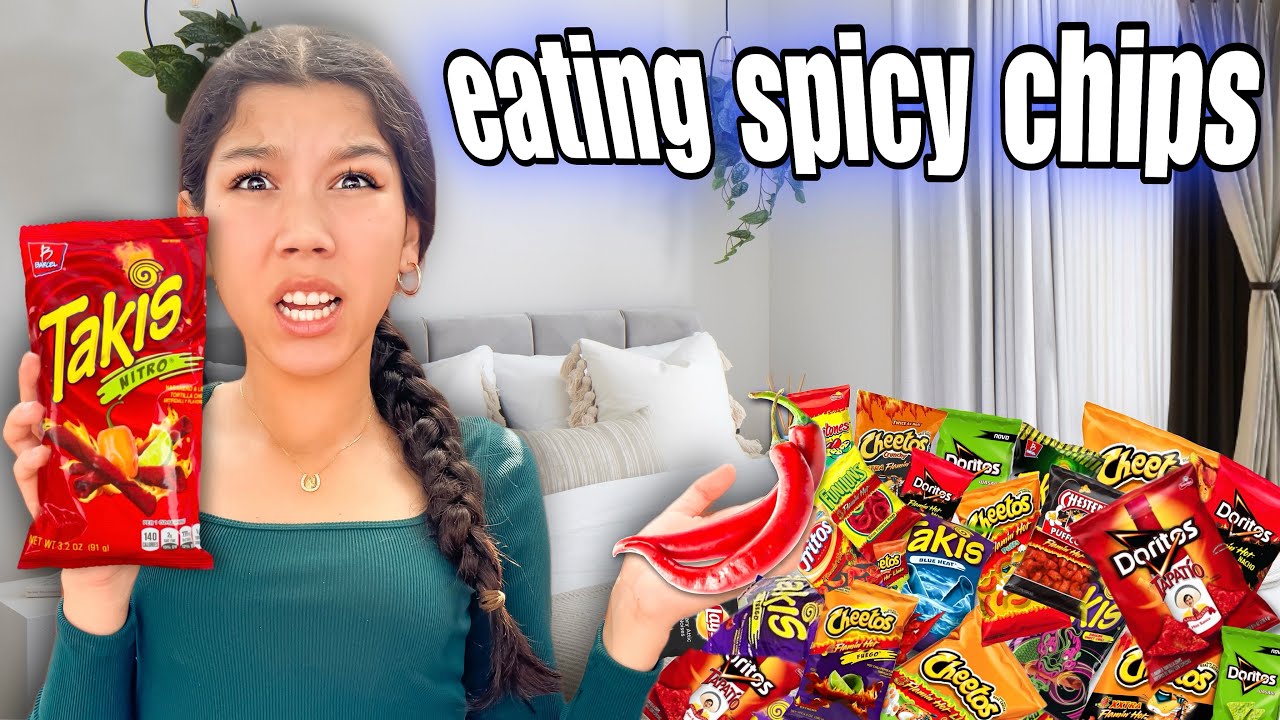Eating SPICY Chips FOR 72 hours *BAD IDEA* | Txunamy - YouTube