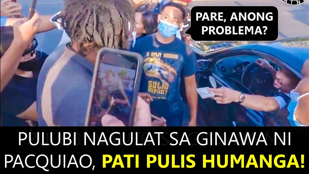 PULUBI NAGTAKA SA GINAWA NI PACQUIAO, PATI MGA PULIS HUMANGA SA PINOY ...