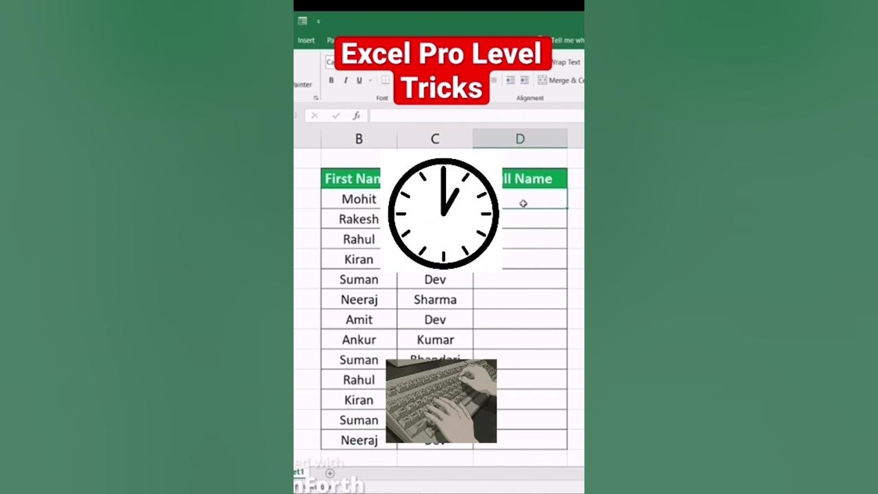 Excel Magic Tricks 😱😱🔥🔥 Shorts Youtubeshorts Excel Viral Youtube