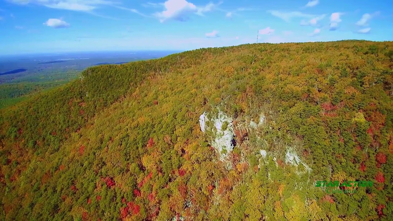 Cheaha State Park Mountains - DRONE FOOTAGE - YouTube