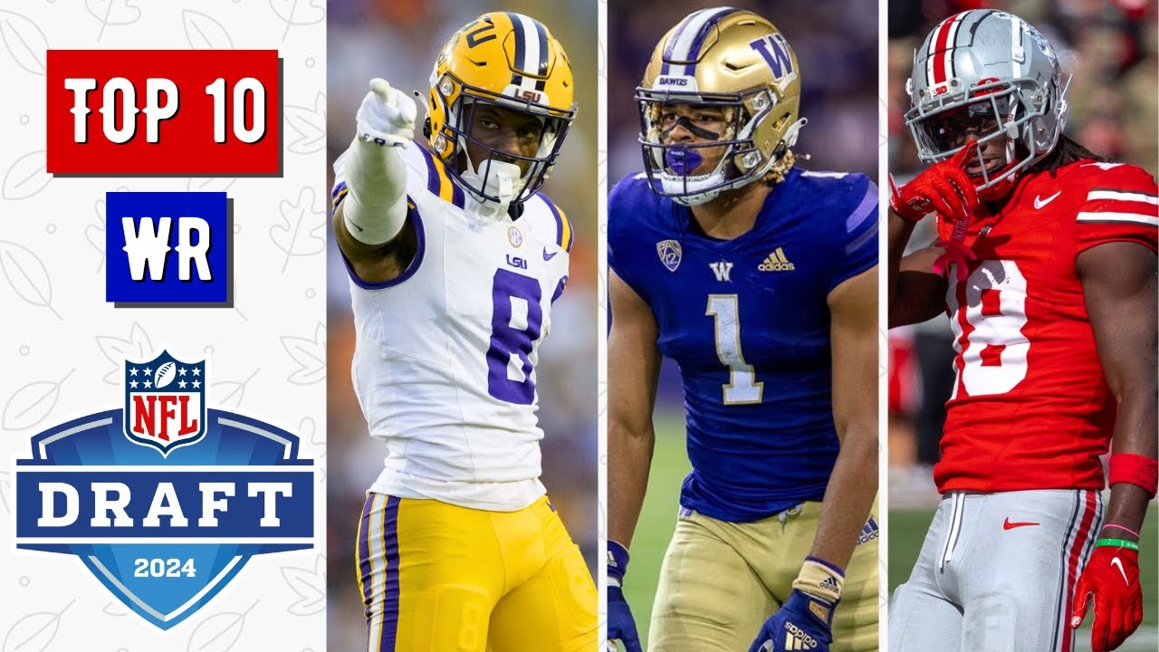 TOP 10: Mejores WRs NFL DRAFT 2024 | Marvin Harrison Jr, Romeo Odunze ...