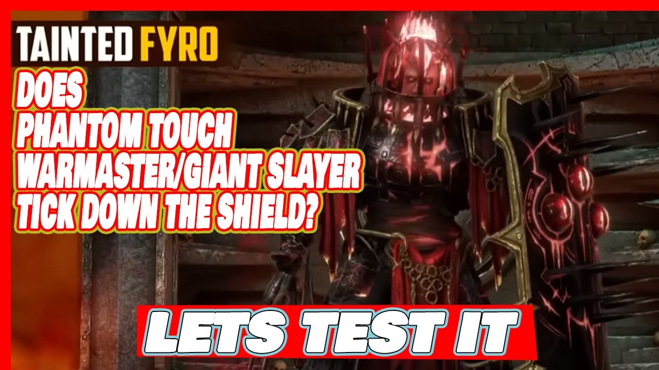 THE FIREKNIGHT SHIELD IS BUGGED! PHANTOM TOUCH VS WM/GIANT SLAYER - YouTube