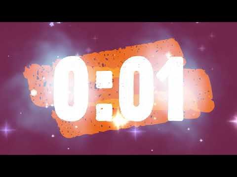 40 Seconds Sparkling Snowflakes Timer