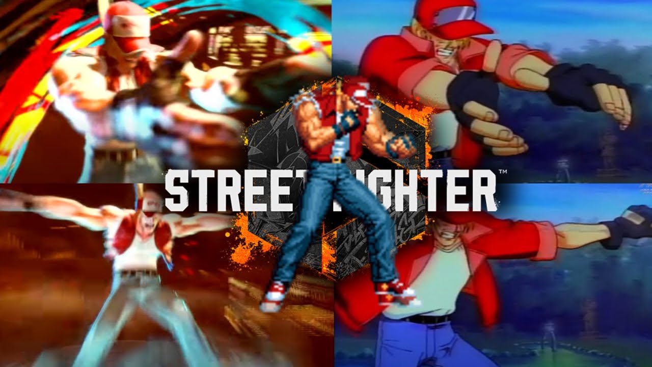 【SF6】Terry bogard trailer comparison!! Street fighter6 KOFのテリー トレーラー 比較 ...