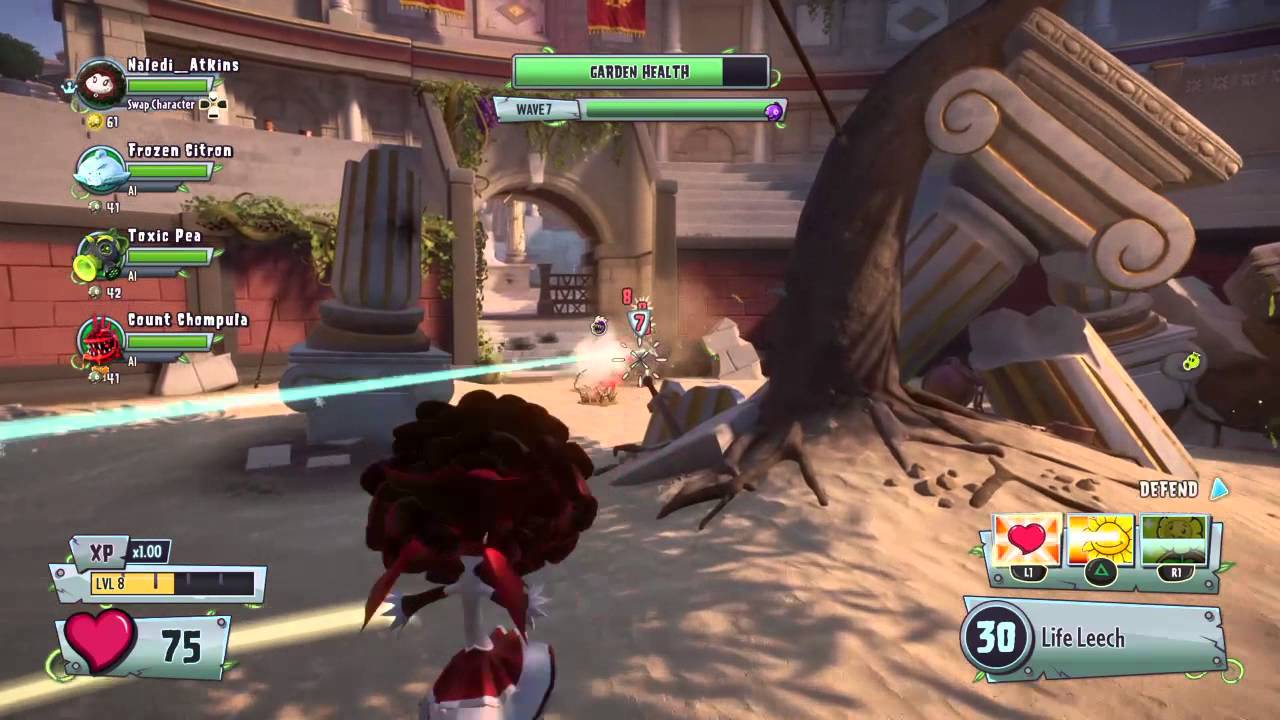 Plants vs Zombies GW2: Vampire Flower - YouTube