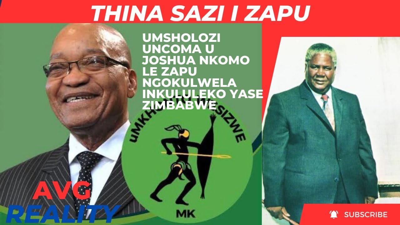 ZAPU. JOSHUA NKOMO: U Jacob Zuma uthi uNkomo wayengumholi oqotho wase ...