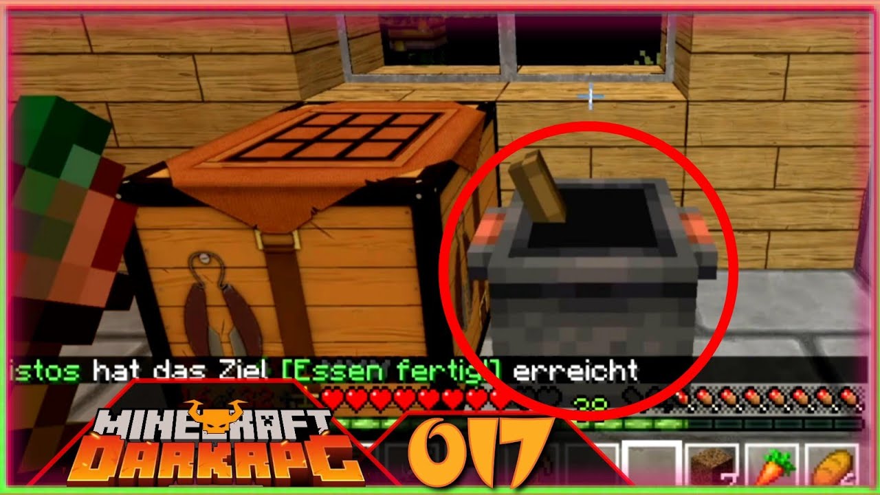 017: ENDLICH Ton und Ziegel für den Kochtopf 🪵 MINECRAFT DARK RPG MOD ...