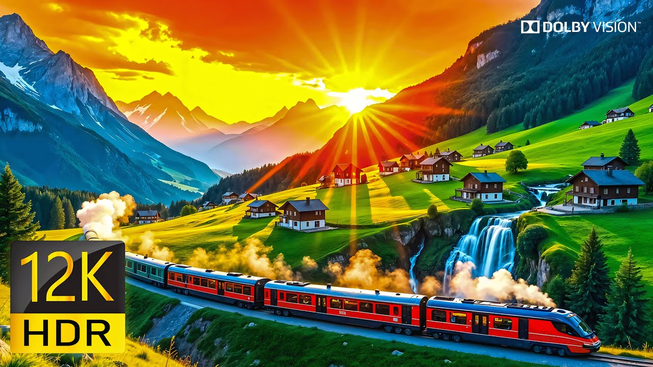 Most Beautiful Places on Earth 🌍 | 12K HDR Dolby Vision 240FPS Ultra HD ...