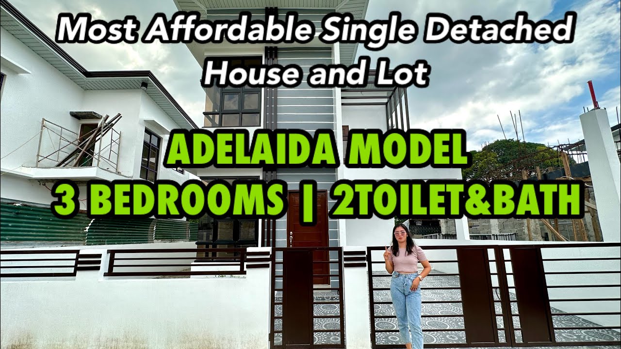 Fully Finished Adelaida Model Single Detached House and Lot with ...