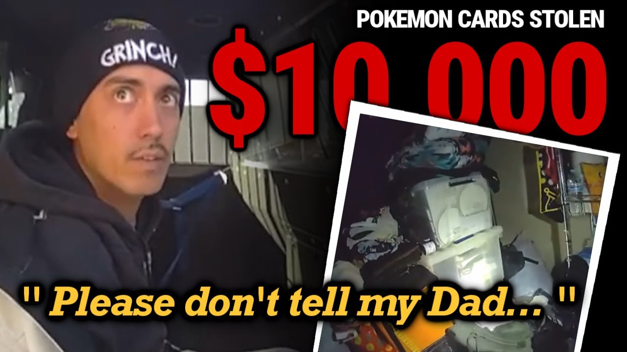 Cops Gotta Catch Em All In This $10,000 Pokemon Card Theft - YouTube
