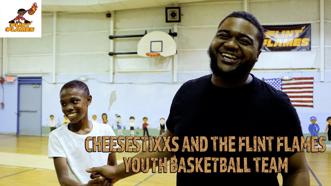 CHOPPING IT UP WITH THE FLINT FLAMES YOUTH BASKETBALL TEAM - YouTube