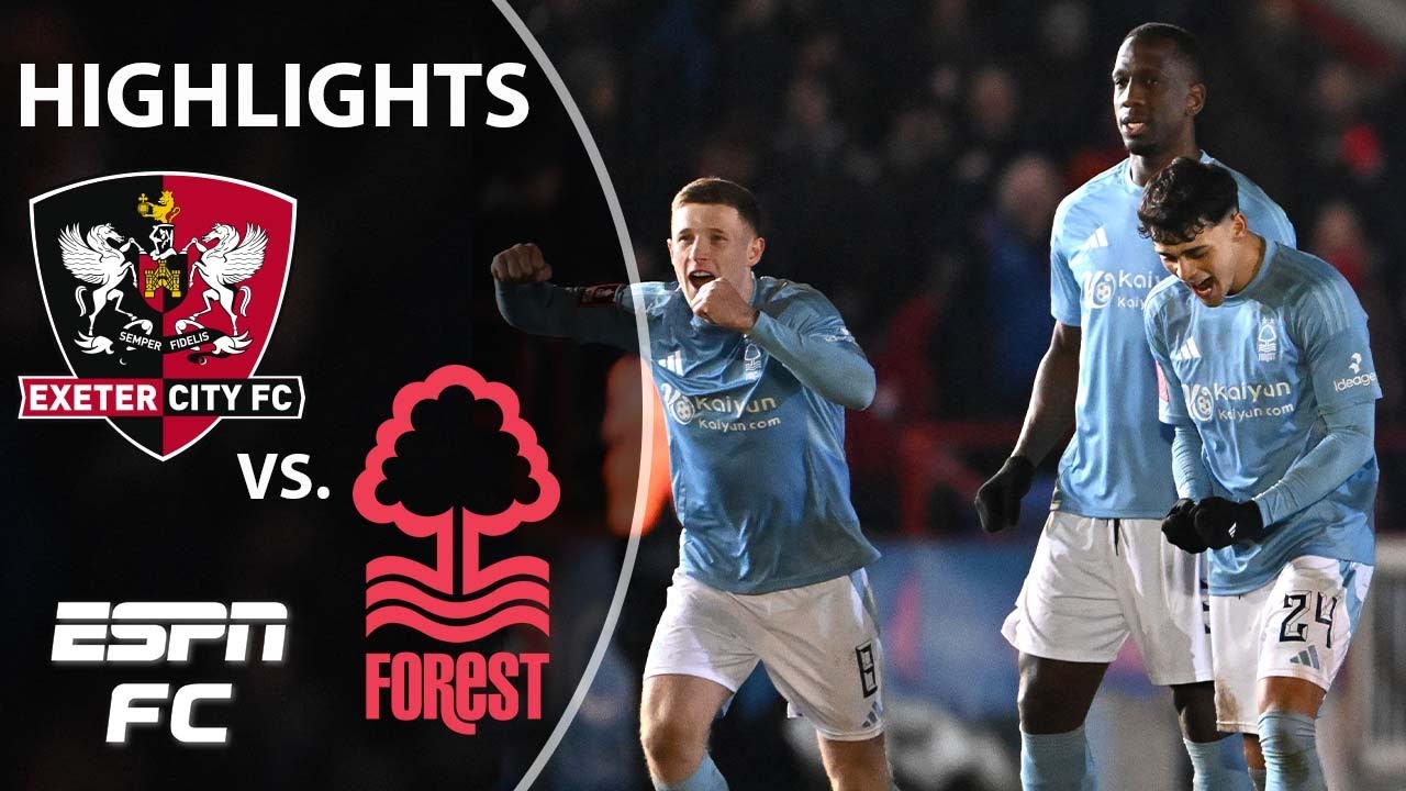 🚨 PENALTY SHOOTOUT 🚨 Exeter City vs. Nottingham Forest | FA Cup ...