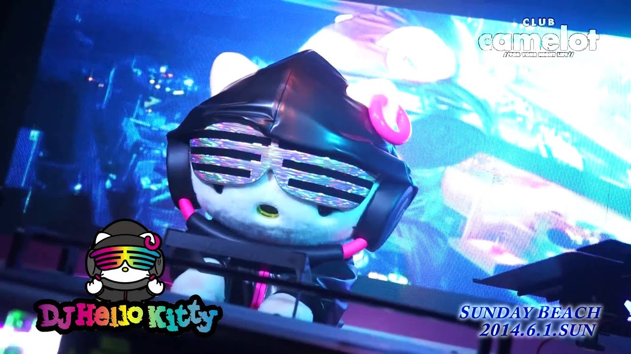 Dj Hello kitty Sunday Beach club camelot - YouTube