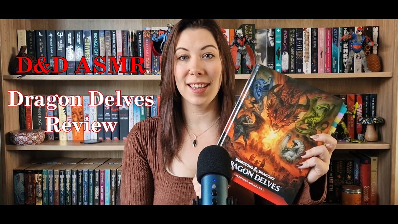 ASMR Whispered Dungeons & Dragons - Dragon Delves Review - YouTube