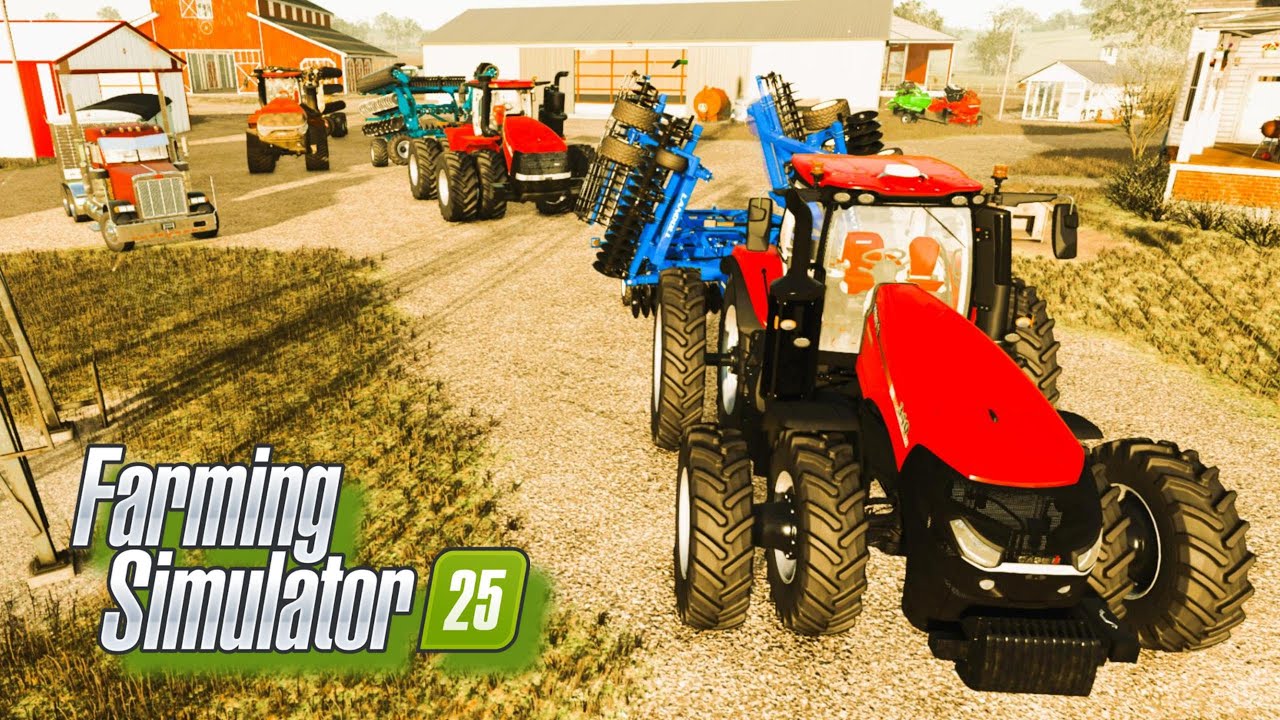 Tillage is done on the Iowa series! | FS25 Monteith Iowa series - YouTube