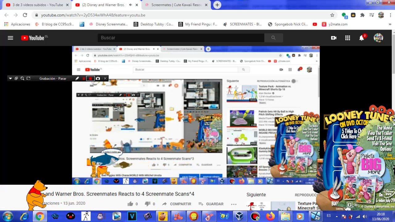 Disney and Warner Bros. Screenmates Reacts to 4 Screenmate Scans^5 ...