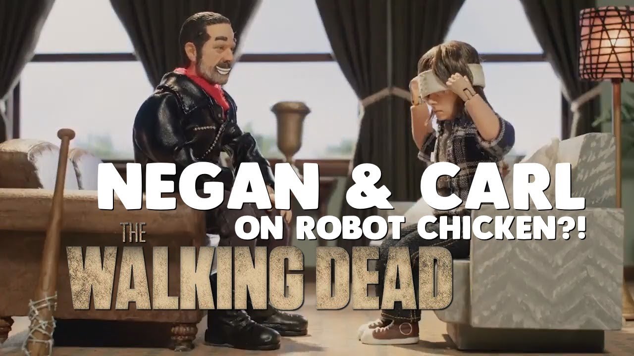 The Walking Dead on Robot Chicken Sneak Peek EXPLAINED - YouTube