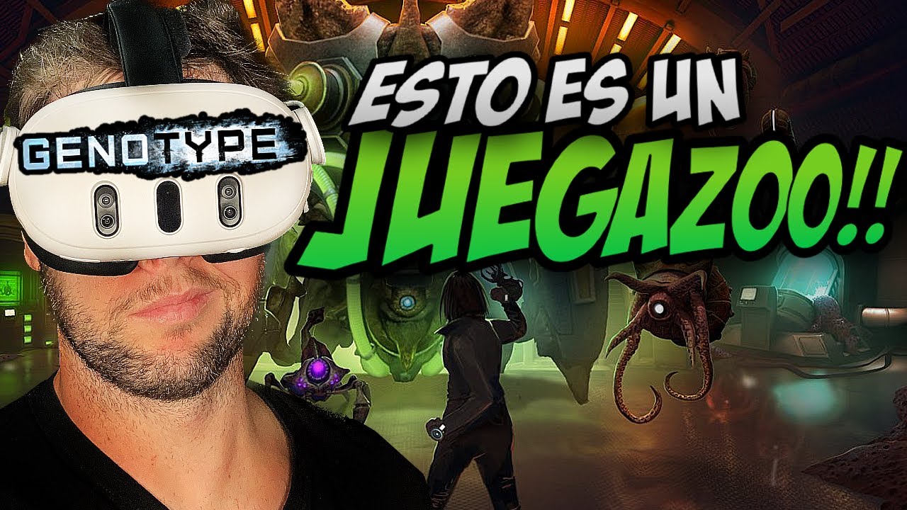 GENOTYPE VR, AHORA EN ESPAÑOL!! JUEGAZO PARA QUEST Y PCVR - YouTube