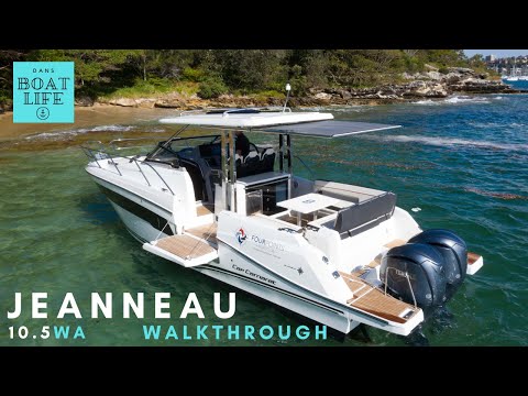 Jeanneau 10.5WA S2 - Boat Tour the Ford F150 of day boats