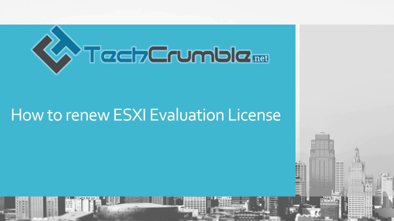 Vmware esxi 6.7 evaluation license expired - startfindmy