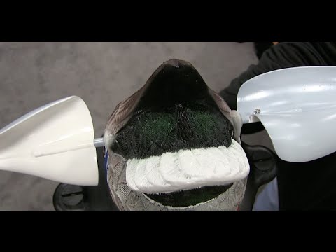 MOJO Whirligig Duck Decoy - YouTube
