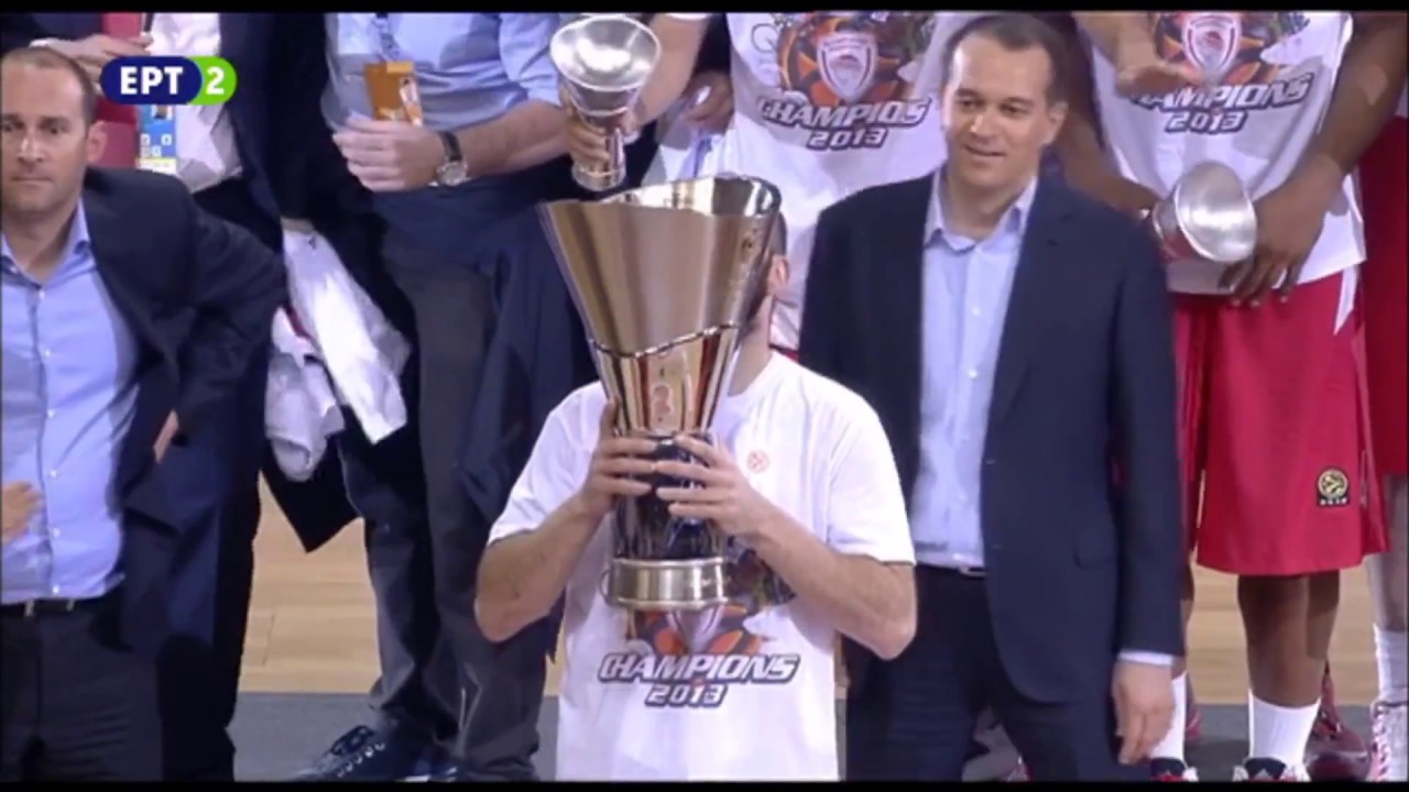 Τα 9 Final Four του Ολυμπιακού στην Euroleague - YouTube