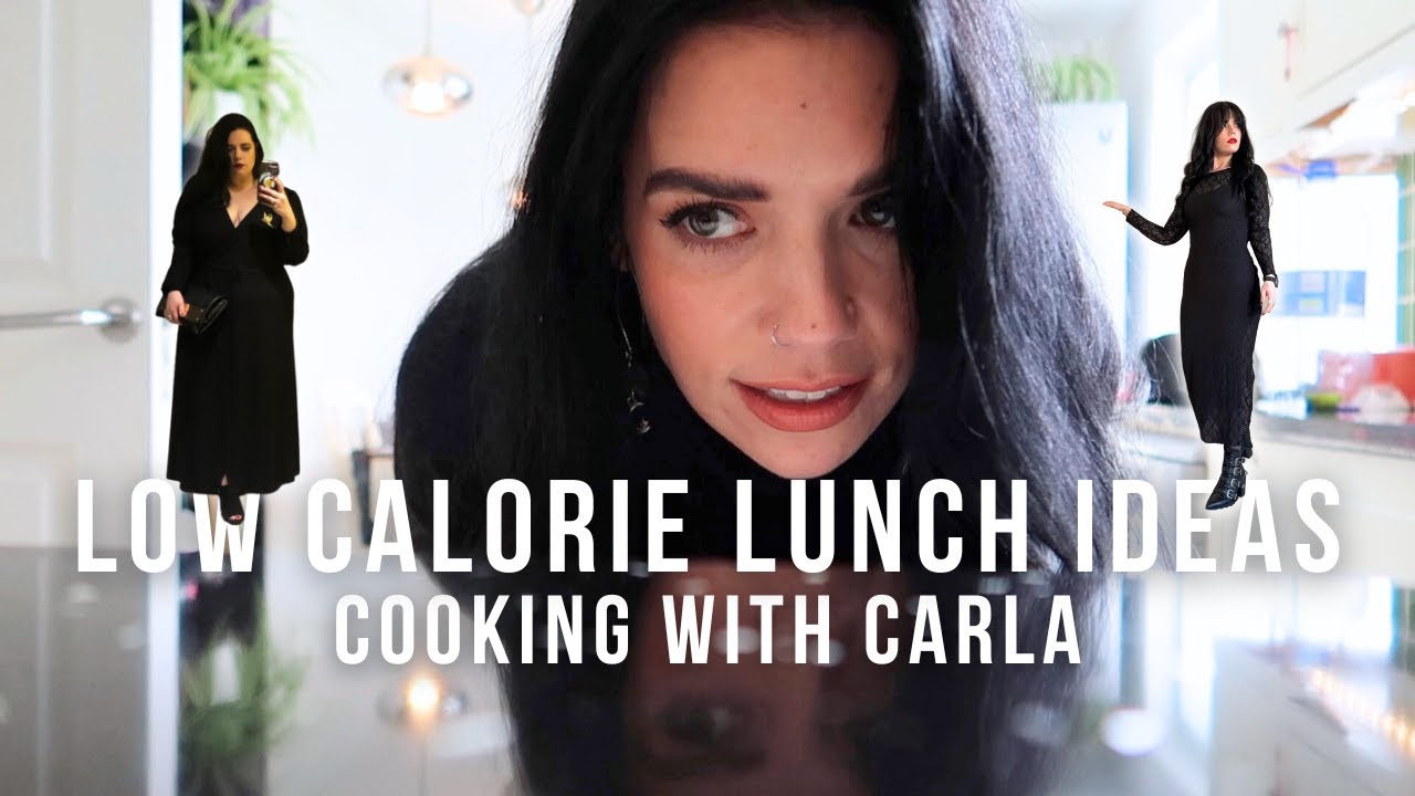 Cooking with Carla Low Cal Plant based Lunch | Half of Carla - YouTube