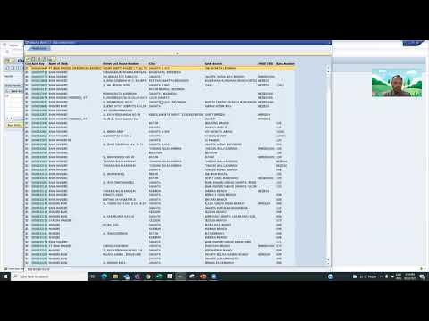 005 SAP FK02 Input Bank Account - YouTube