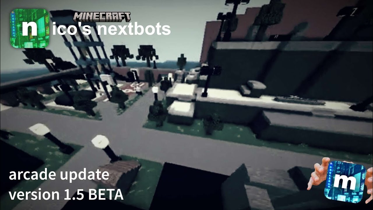 FINALLY ARCADE MODE IS FINALLY HERE - minecraft nico's nextbots V1.5 ...