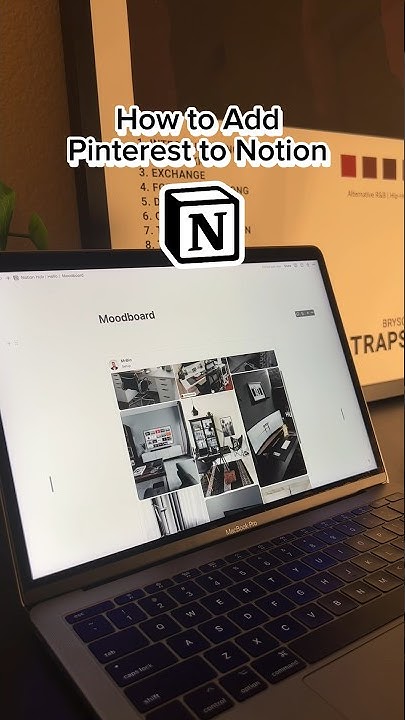 How to add Pinterest to Notion #notiontips #notion #notionapp - YouTube