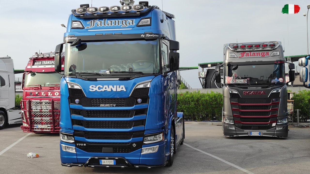 4k - 2022 Scania Truck S770 HP V8 Power (Blue Edition) - YouTube